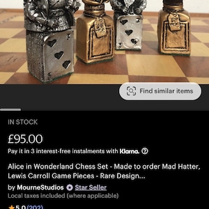 Beatrix Potter Chess Set Peter Rabbit Chess Set Unique Themed Chess Set ...