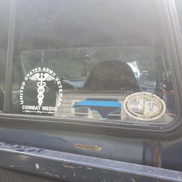 US NAVY FEMALE Veteran Decal - Usn - United States Military Armed ...