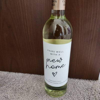 Custom Engagement Wine Label, Custom Bridesmaid Proposal Label/photo ...