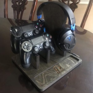 Personalized Controller Stand Headphone Holder Boyfriend - Etsy