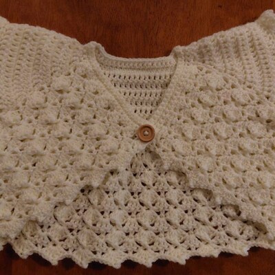Crochet PATTERN Like a Cloud Shrug Cardigan sizes Baby up to 6 Years ...