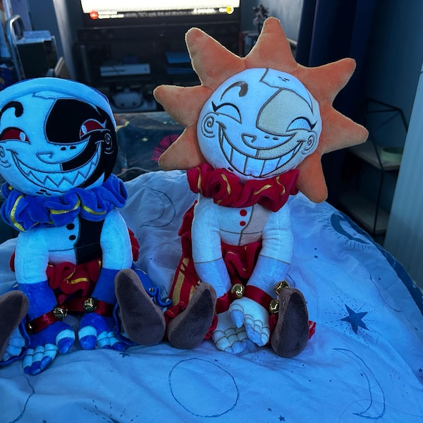 Sun and Moon Plushies! READY TO SHIP - Etsy
