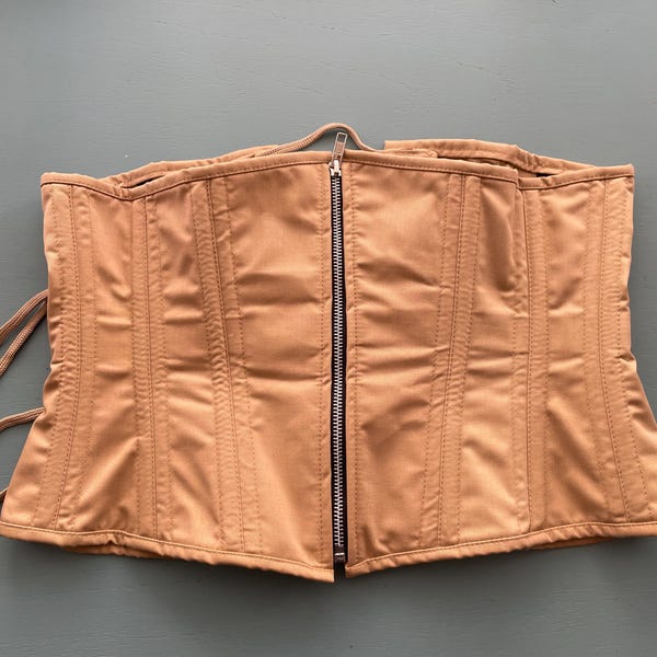 Double Steel Boned Underbust Waist Trainer Corset Shaper Hourglass ...