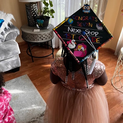 Kindergarten Graduation Cap Topper & Certificate Preschool Graduation ...