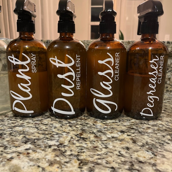 16 Oz Label - Decal Only | All-purpose | Bathroom Cleaner | Kitchen ...