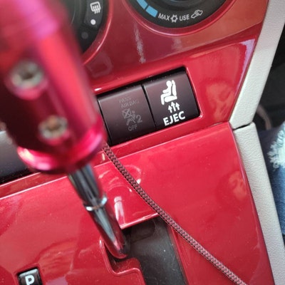 Eject Button Decal, Car Decal, Eject Passenger Button, Blank Button ...