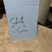 Party Entrance Sign Personalised Occasion Sign Wedding - Etsy UK