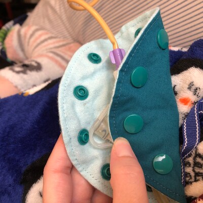 Solid Color Trach Pads Tracheostomy Pad Trach Dressing Tracheostomy ...