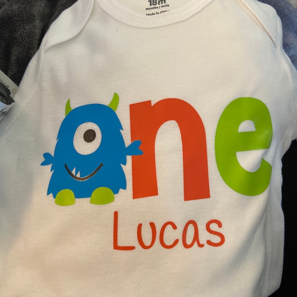 Monster Birthday Party - Monster Birthday Outfit Boy - Boy First ...