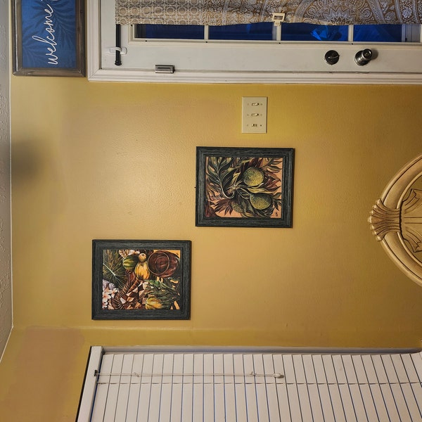 Print -hawaiian Still Life With Kapa and Koa Bowl - Etsy