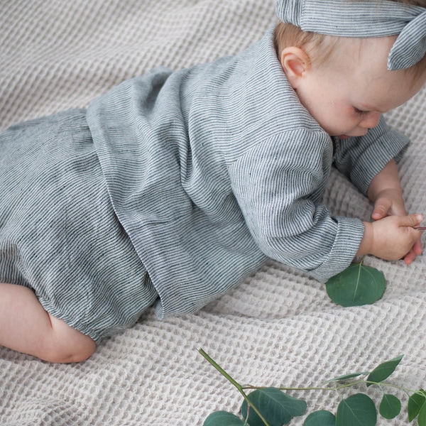 Long Sleeve Wrap Sewing Pattern, Baby Muslin Top, PDF Instant Download ...