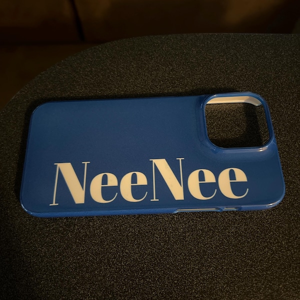 Personalised Name iPhone Case, Logo Custom Name iPhone Case for iPhone ...