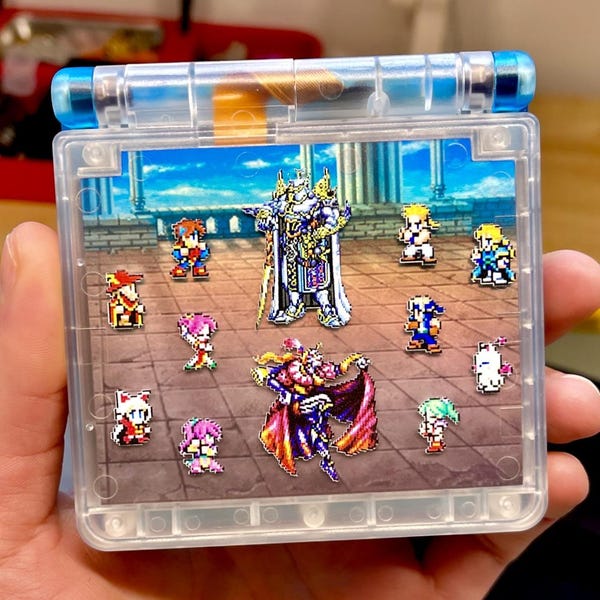 GREEN TURTLES Gameboy Advance Mod W/ Backlit GBA Mod, Enhanced Audio ...