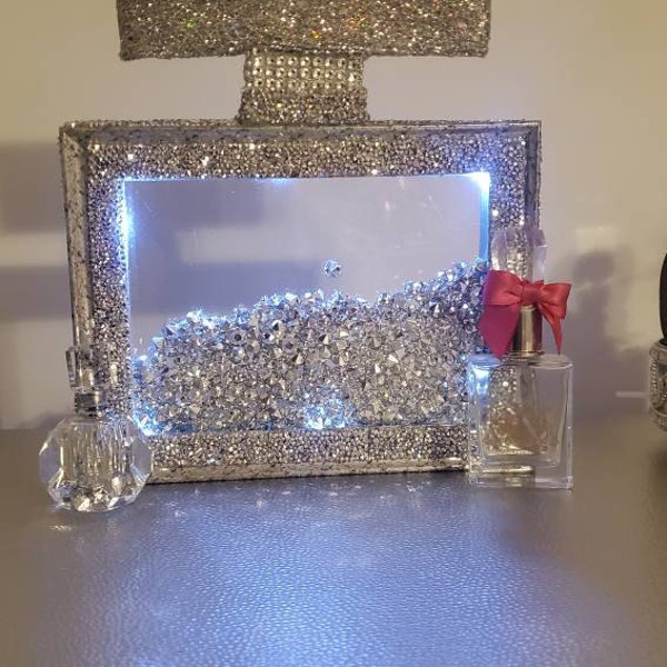 Glam & Dazzle Perfume Decor W/ Light - Etsy