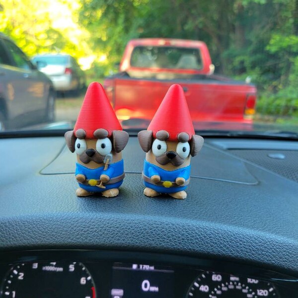 Gerald & Hecuba Gnome Figurines From Bluey TV Show - Etsy