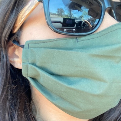 Jean Pocket Angel Ornie Country Farm House Denim Wood Burlap ...