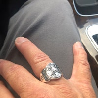 11th Armored Cavalry Regiment ACR Bespoke Sterling Silver Ring - Etsy