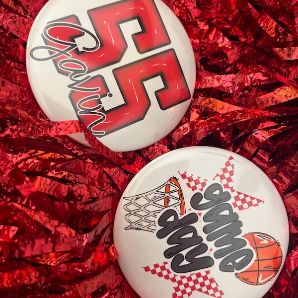 Spirit Buttons | Rebs | Rebels | Football Mom - Etsy