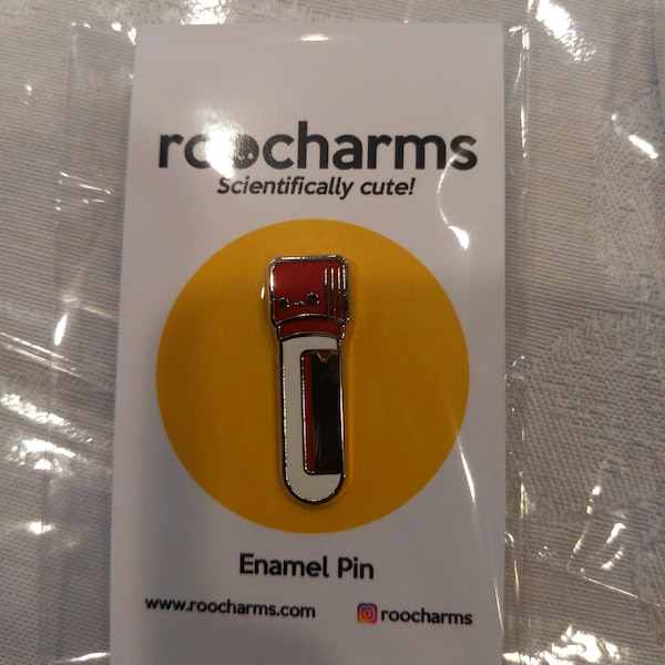 Phlebotomy Enamel Pin, Nurse Enamel Pin, Laboratory Science Pin, MLS ...