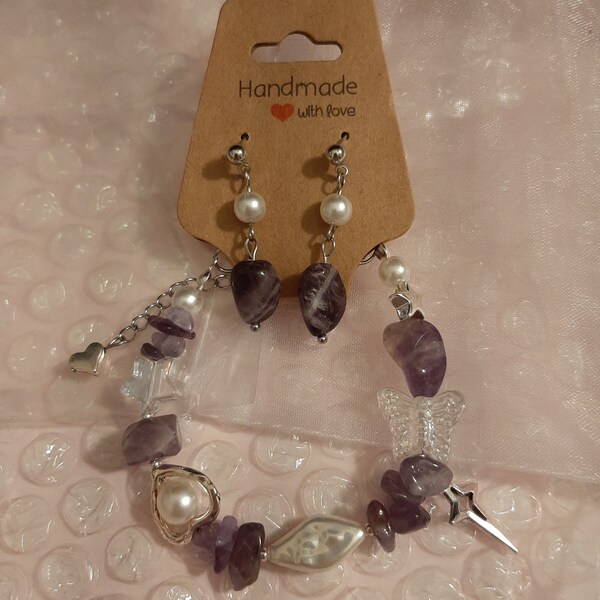 Treasure From the Ocean Cluttercore Necklace Handmade Beaded Necklace ...