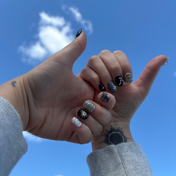 Long Nails Keyboard Cover Silicone Raised Keycaps for Quiet, Easy ...