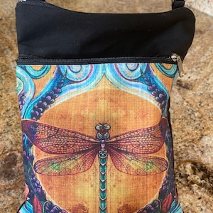 Cross Body Bag Boho Sling Bag Bohemian Dragonfly Purse Cell - Etsy
