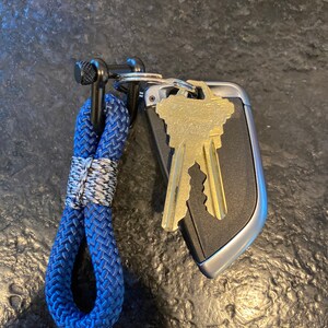 Marine Climbing Rope Key Ring | Etsy