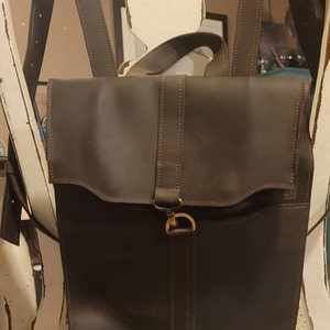 Handmade Leather Backpack Women,leather Backpack Woman,laptop Backpack ...