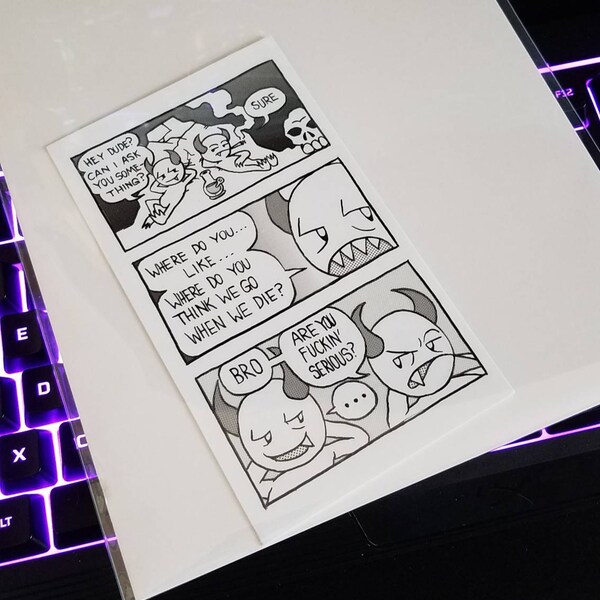 Invincible - Original Comic Strip - Etsy