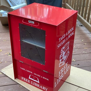 The Librarybox / Community Book Share Box - Etsy