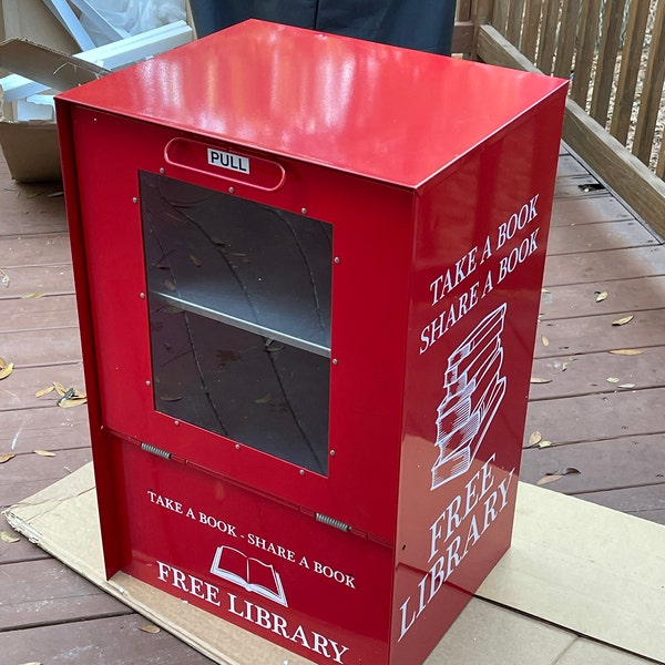 The Librarybox / Community Book Share Box - Etsy