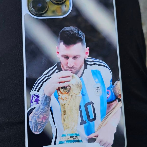Messi Winning World Cup for Argentina / Footbal Phone Case for iPhone ...