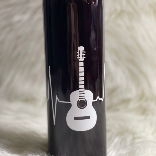 Guitar Heartbeat Svg/dxf/png/jpeg | Guitar Svg | Musician Cut File ...