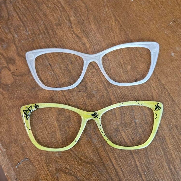 5pcs 3D Printed Pair Magnetic Topper Blanks| Magnetic Glasses |toppers ...