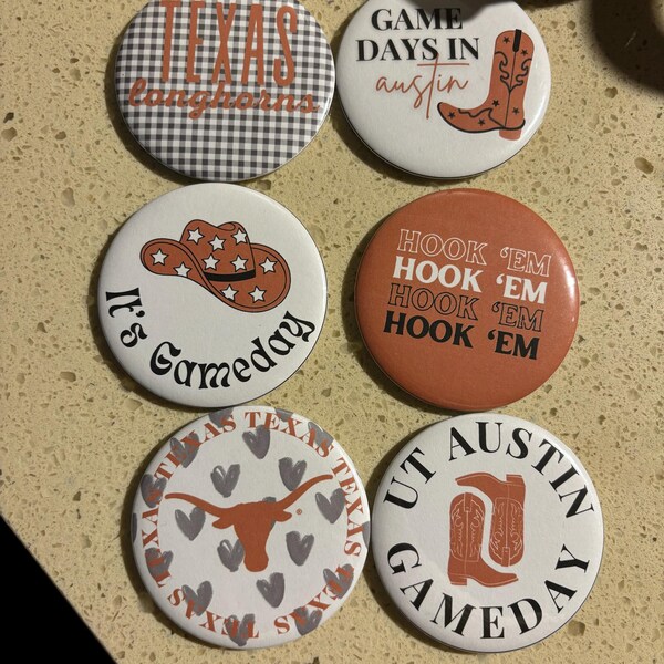 University of Tennessee Knoxville Gameday Buttons/pins - Etsy