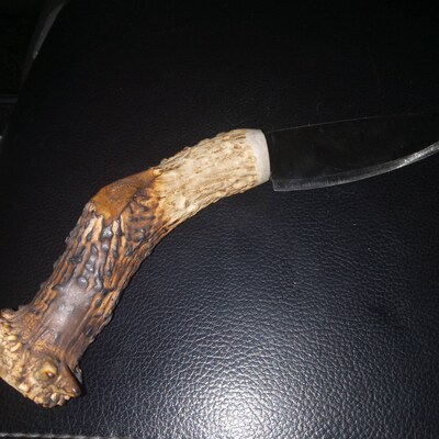 Arrow Trail Knives Leather Patch Trucker Style Hat Anvil Patch Black ...