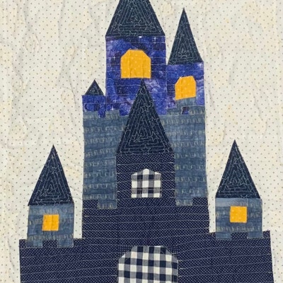 Fairy Tale Castle Quilt Pattern - Etsy