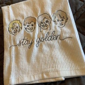 Golden Girls Caricature Machine Embroidery Download TWO SIZES - Etsy
