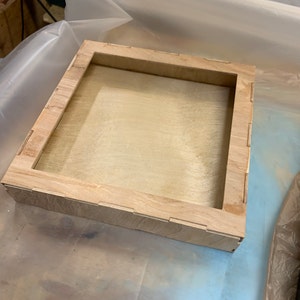 Shadow Box With Spacers, Cnc or Laser Cut Template for 3mm 1/8 Mdf or ...