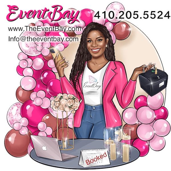 Party Decorator Logo, Crafter Logo Design, Holiday Decorator Logo ...