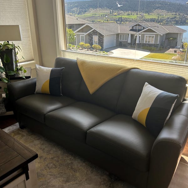 Abstract Cushion Cover, Geometric Black Gold Pillow Case, Modern Living ...