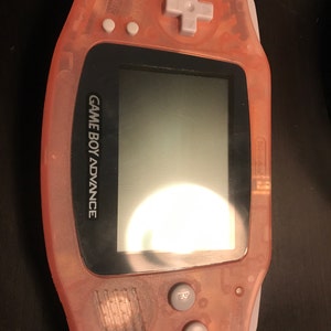 Gameboy Advance SP Solid White with white button Color AGS | Etsy