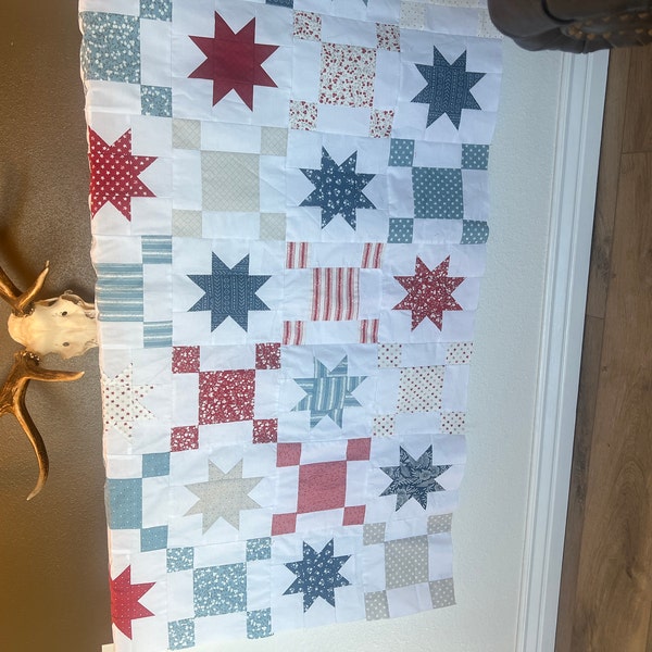Chain of Stars Quilt - PDF Pattern - Etsy