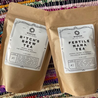 New Mama: Herbal Tea Blend for Postpartum Care - Etsy