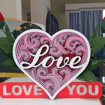 Digital Files-bloom-cricut SVG-CNC Laser Cut Multilayer 3D Mandala ...