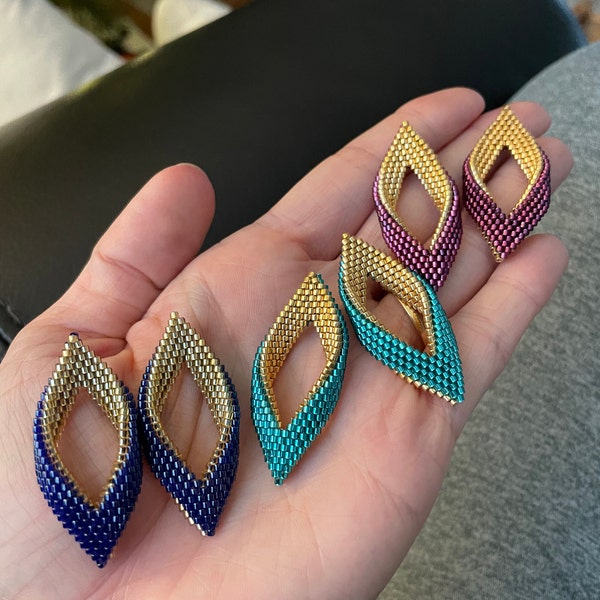 Cellini Spiral Twist Tubural Peyote Beading Pattern PDF Bracelet or ...