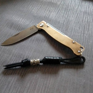 Horizontal Leather Sheath for Buck 110 Folding Hunter Knife / Buck 112 ...