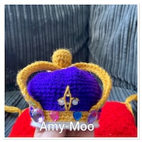 Miniature Royal Crown Crochet PATTERN , PDF Instant Download Amigurumi ...