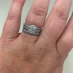 3mm Half Eternity Band Ring Invisible Princess Cut Simulated - Etsy