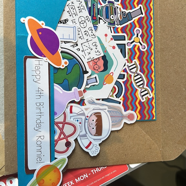 Handmade Book Themed Pop up Card: Personalized Library Scene - Etsy